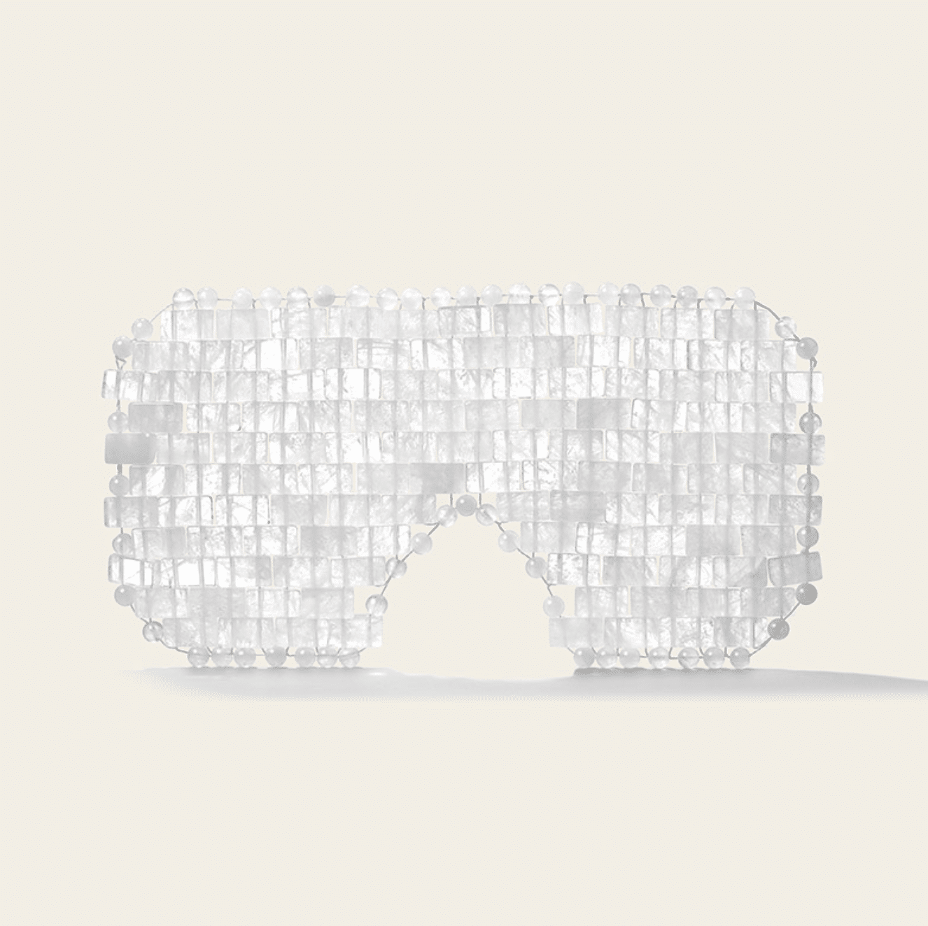 Hayou Clear Quartz Crystal Eye Mask – SHÈN